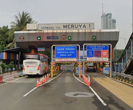 Gerbang Tol Meruya 1 | Stellar Home