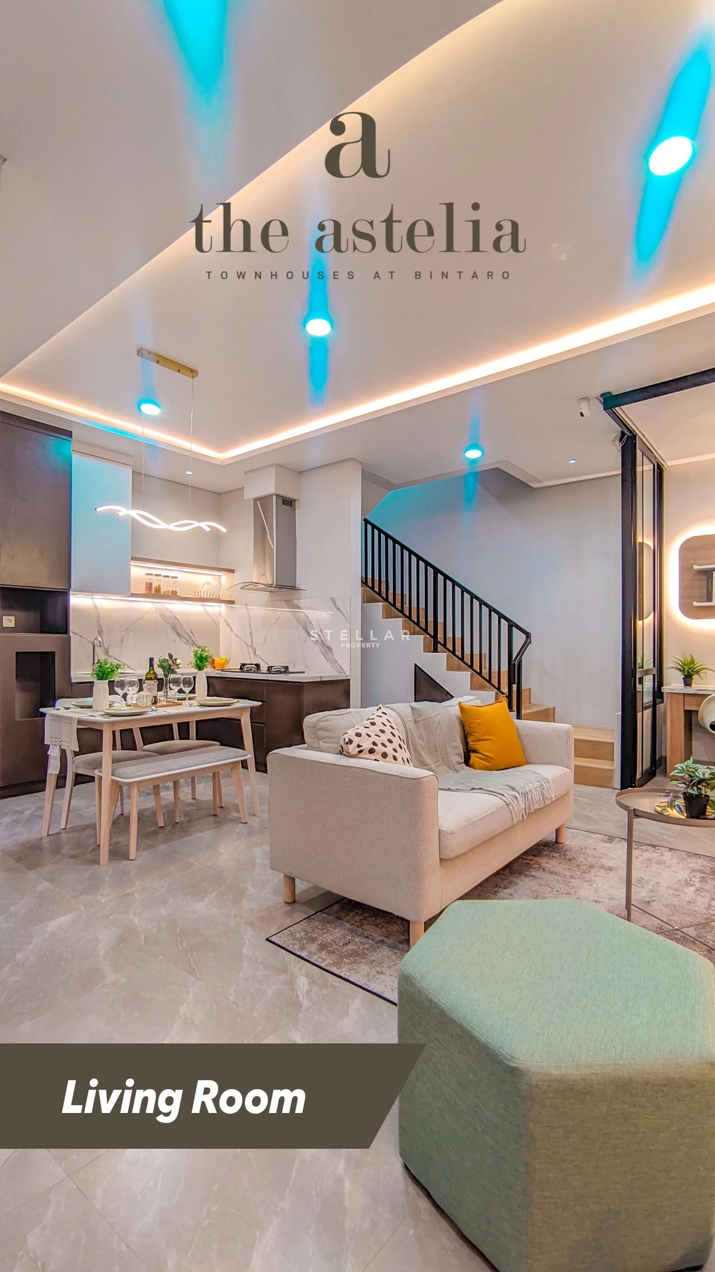 Dijual Town House The Astelia Bintaro, Pondok Aren | Stellar Home