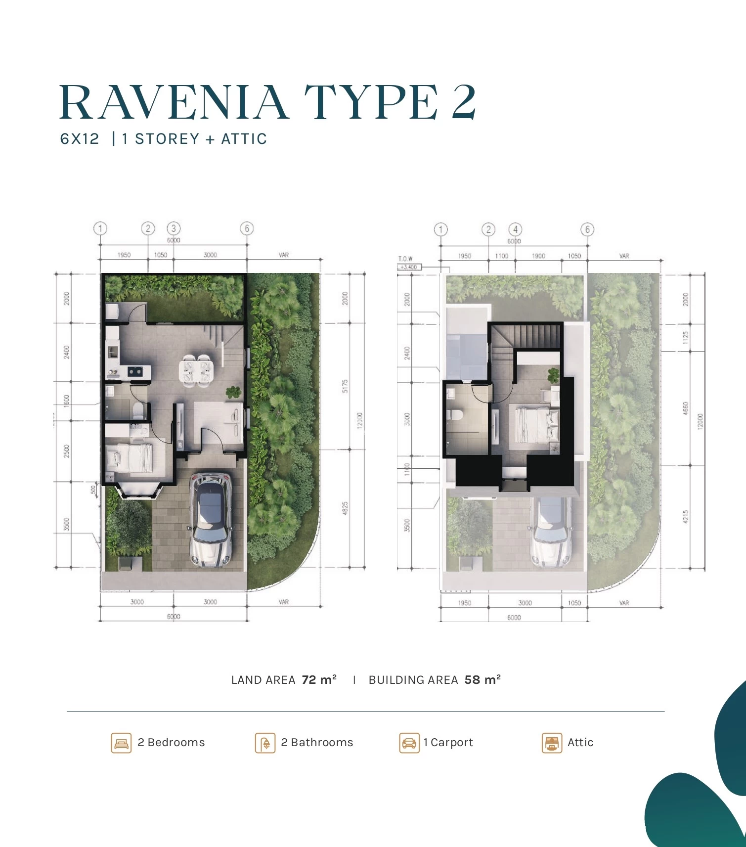 Dijual Cluster Bischofia, Ravenia Type 2 | Stellar Home